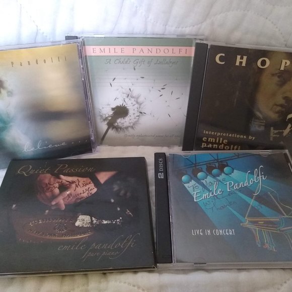 Media | Emile Pandolfi 6 Cd Collection Bundle Signed | Poshmark